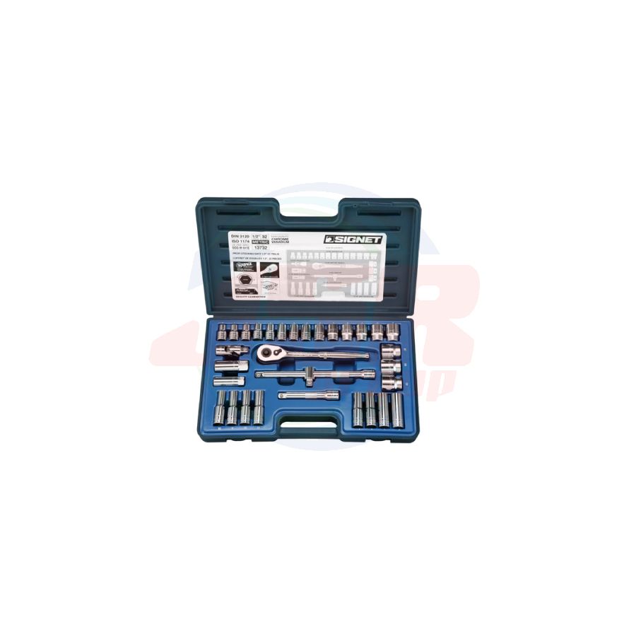 13732 | 1/2” 32PC MM SOCKET SET WITH 13594 | SIGNET เครื่องมือ ...