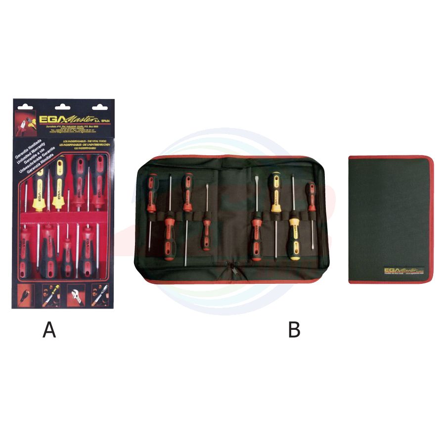 SCREWDRIVER MASTERTORK DISPLAYS 8 PCS. | EGA MASTER เครื่องมือ ...