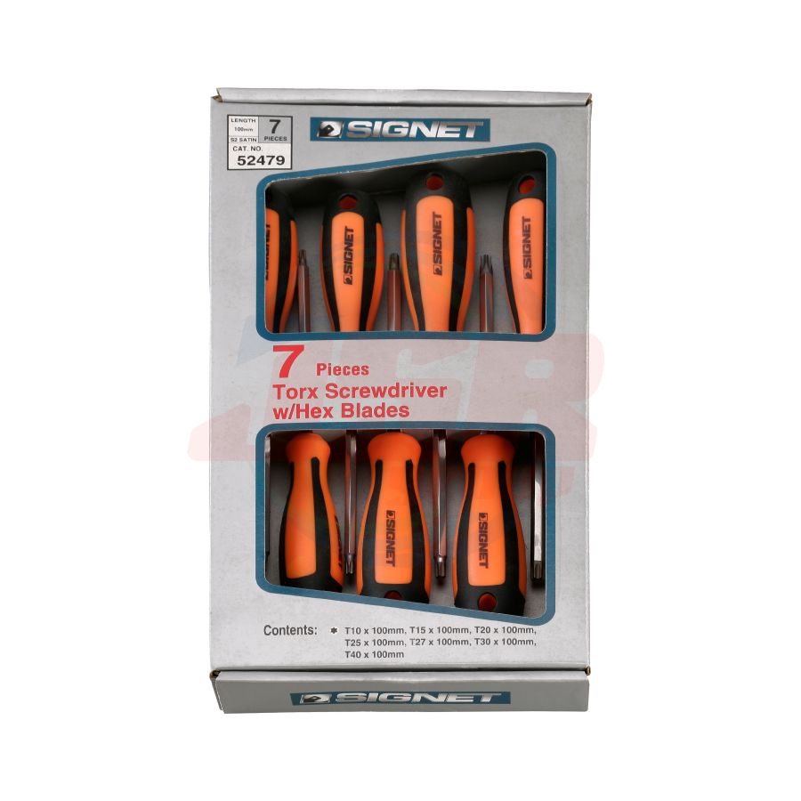 52479 | 7 PC TORX SCREWDRIVER SET | SIGNET เครื่องมืออุตสาหกรรม ...