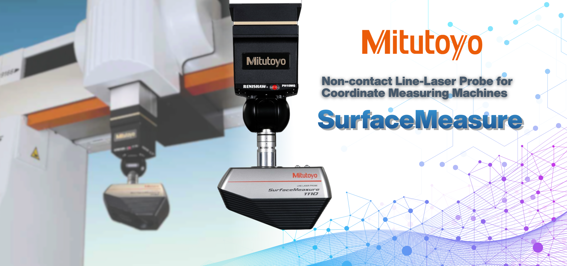 MITUTOYO - Non-contact Line-Laser Probe for : Surface Measure | JSR ...