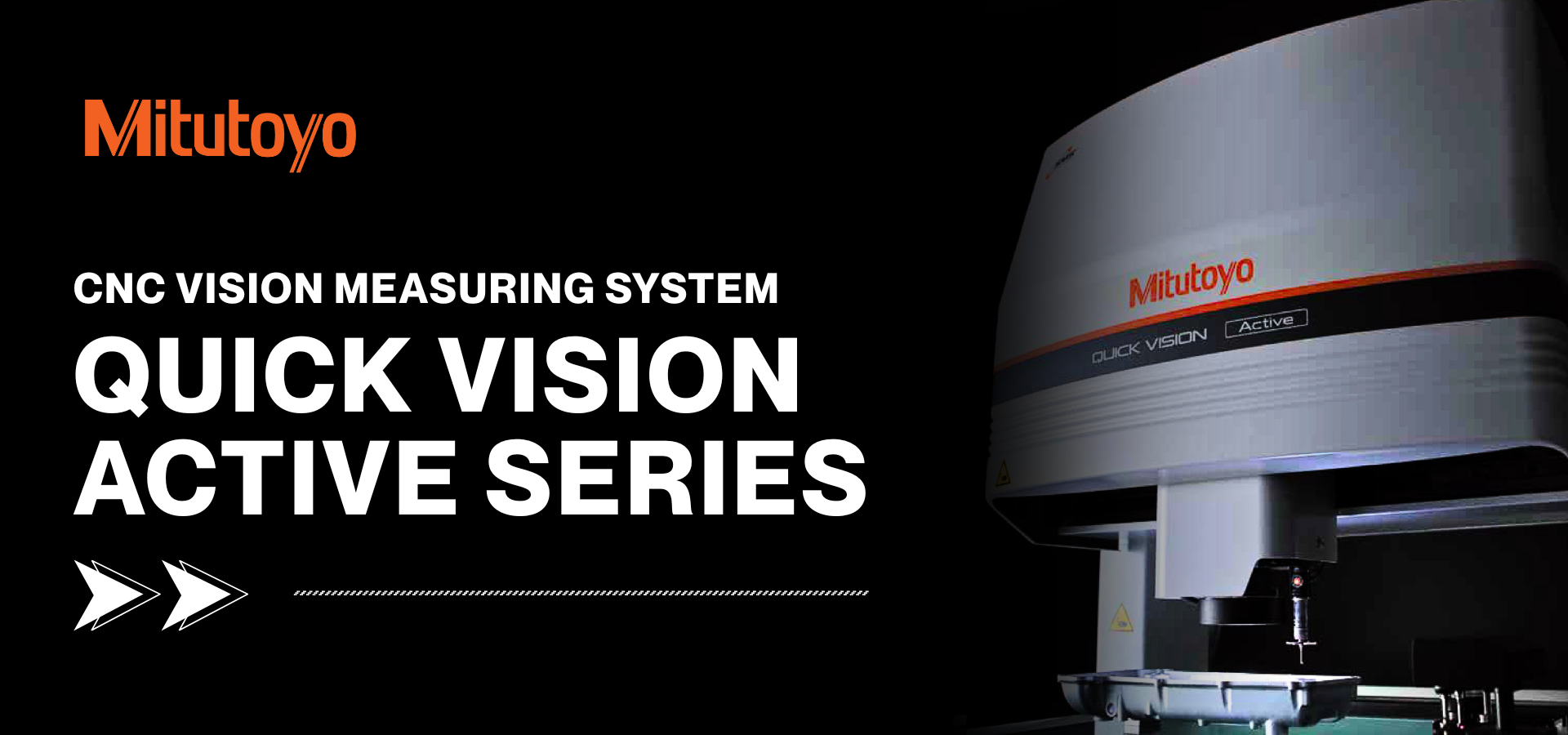 MITUTOYO - CNC Vision Measuring System : QUICK VISION Active Series ...
