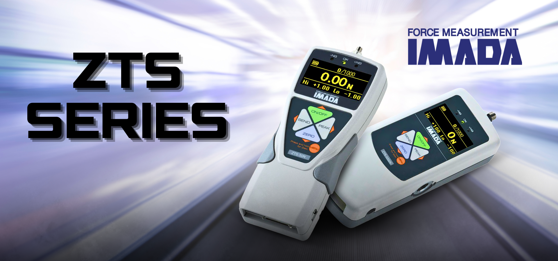 IMADA -Standard Model Digital Force Gauge ZTS Series| JSR GROUP ...