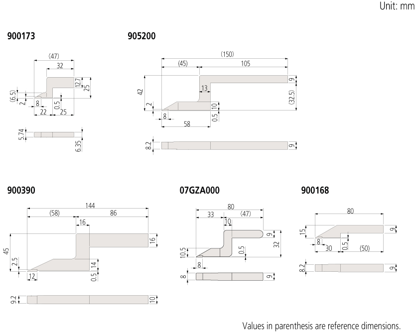 Height Gage Optional Accessories for Height Gages | MITUTOYO เครื่องมือ ...