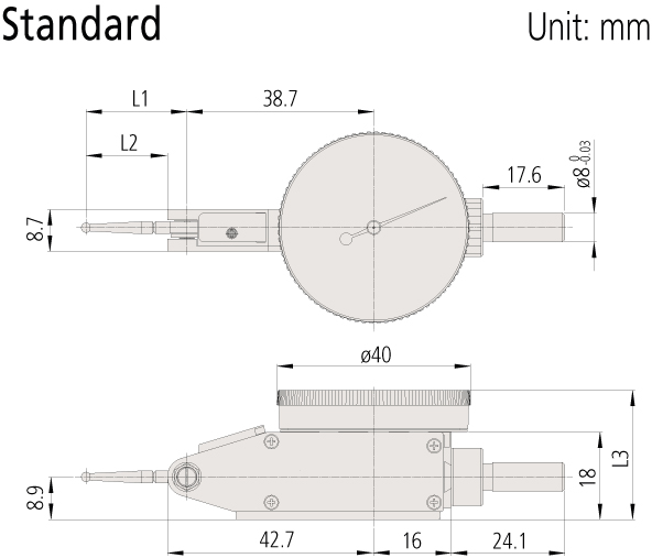 Dial Test Indicator SERIES 513 — Standard Type | MITUTOYO เครื่องมือ ...
