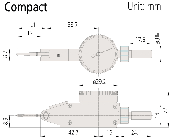 Dial Test Indicator SERIES 513 — Standard Type | MITUTOYO เครื่องมือ ...